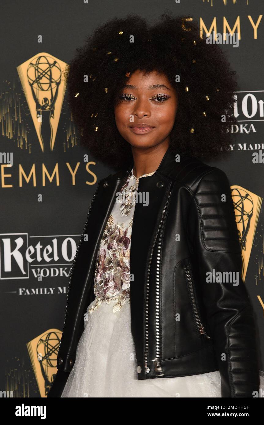 Mychal-Bella Bowman arrives at the 73rd Emmy Awards Performers Nominee ...