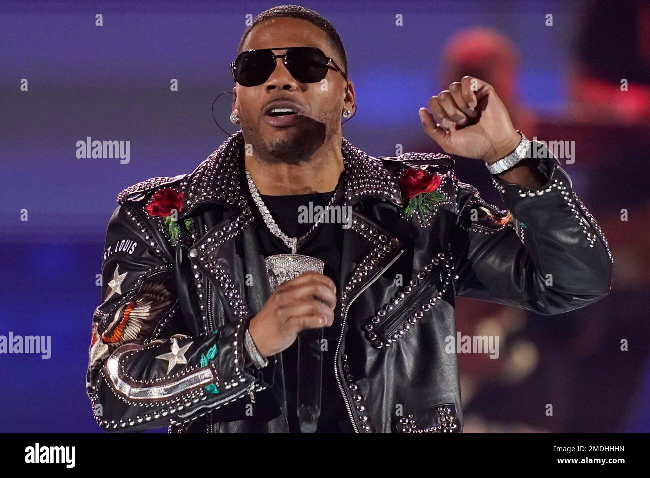 Nelly performs on the first night of the 2021 iHeartRadio Music ...