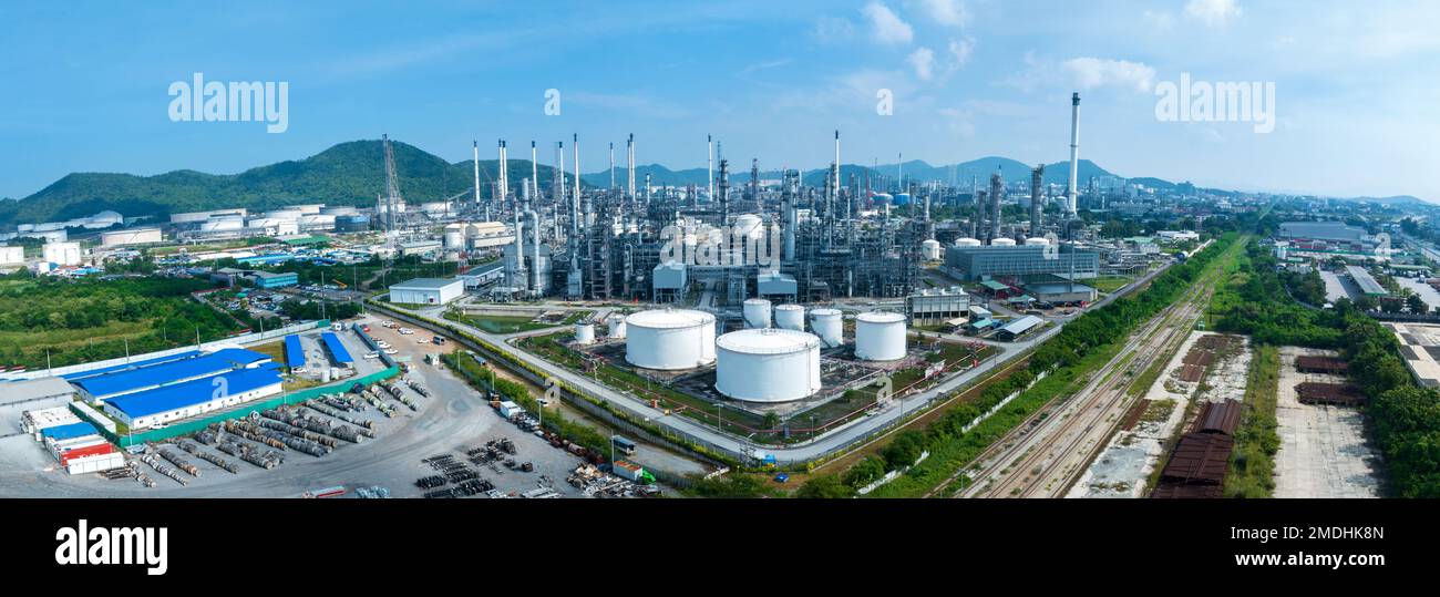 Oil Refinery Gas Chemical Equipment Prodiction import export Concept ...