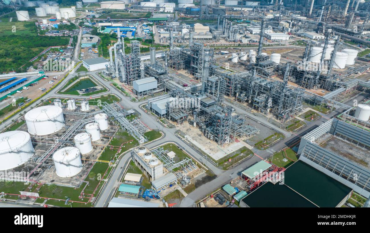 Oil Refinery Gas Chemical Equipment Prodiction import export Concept ...