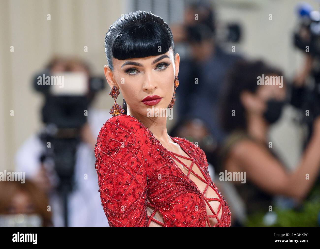 Megan Fox attends The Metropolitan Museum of Art's Costume Institute ...