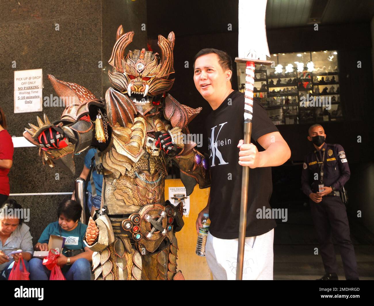 Manila, Philippines. 22nd Jan, 2023. A cosplayer wearing a fierce ...