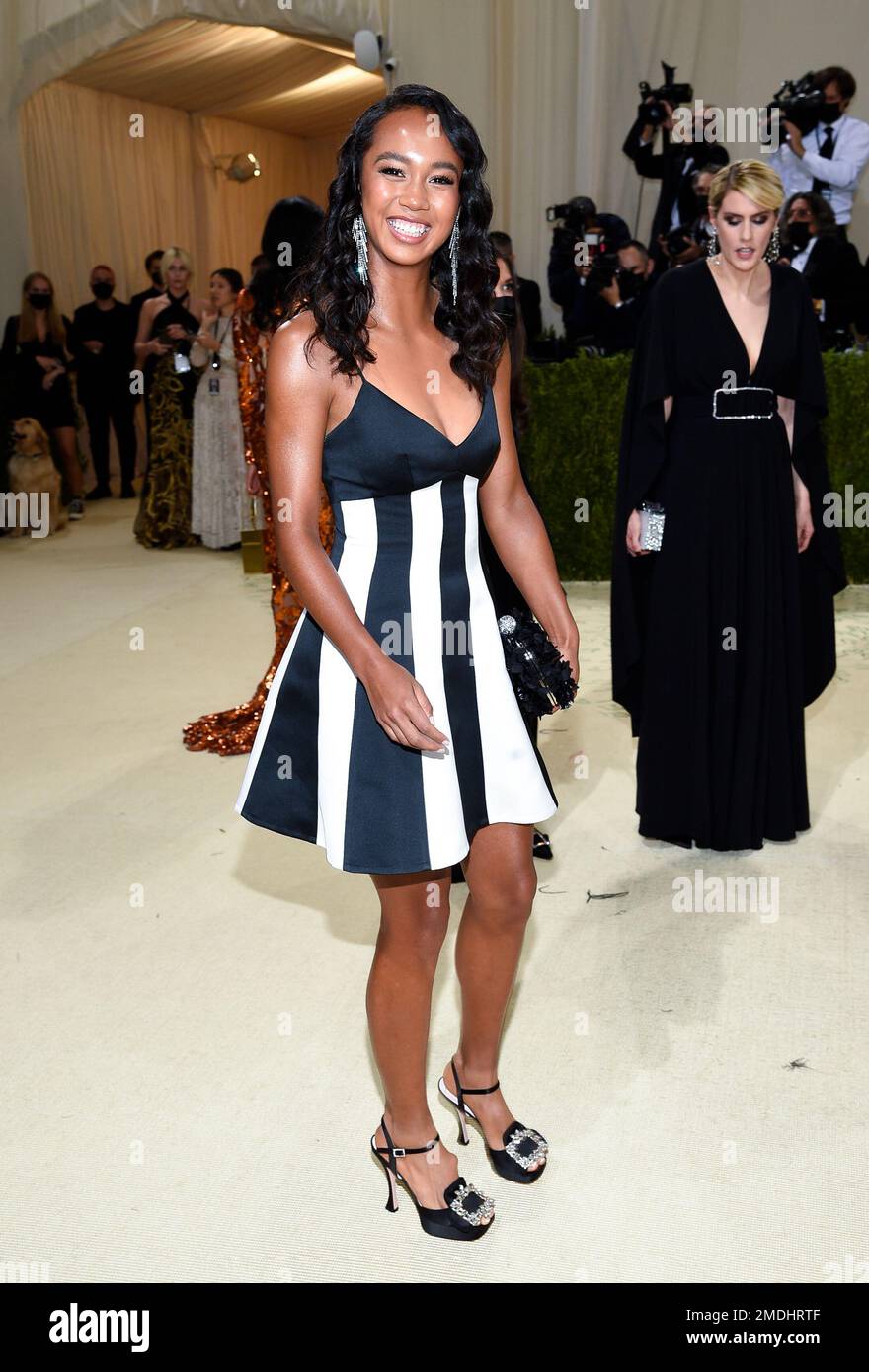 Tennis player Leylah Fernandez attends The Metropolitan Museum of Art's ...