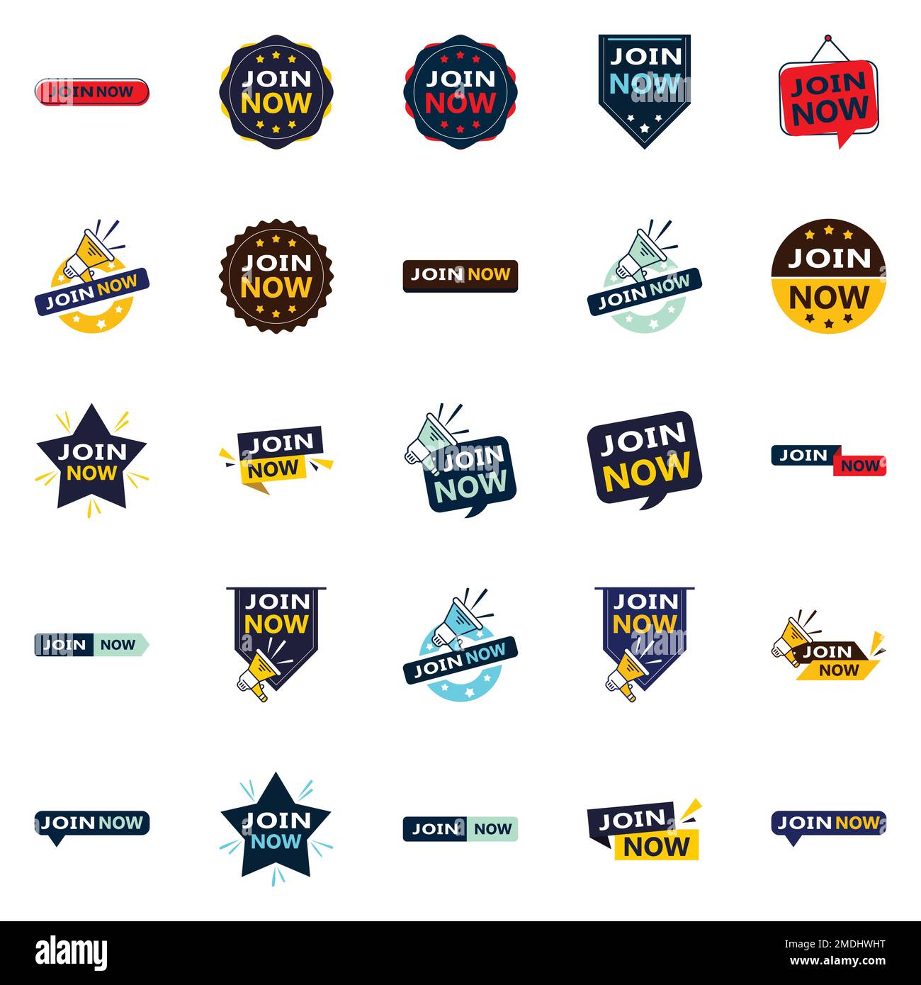 Membership sticker Stock Vector Images - Alamy