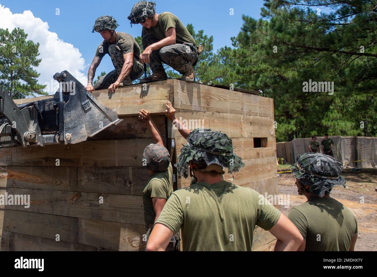 CAMP SHELBY, Miss. (Jul. 24, 2022) Marines assigned to Marine Wing ...