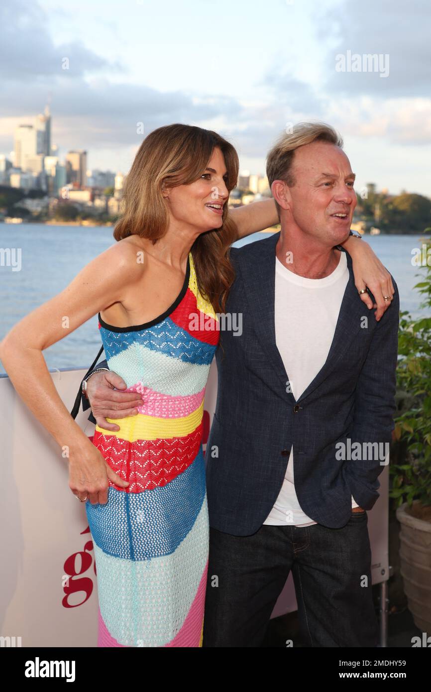 Sydney, Australia. 23rd January 2023. Jemima Khan and Jason Donovan ...