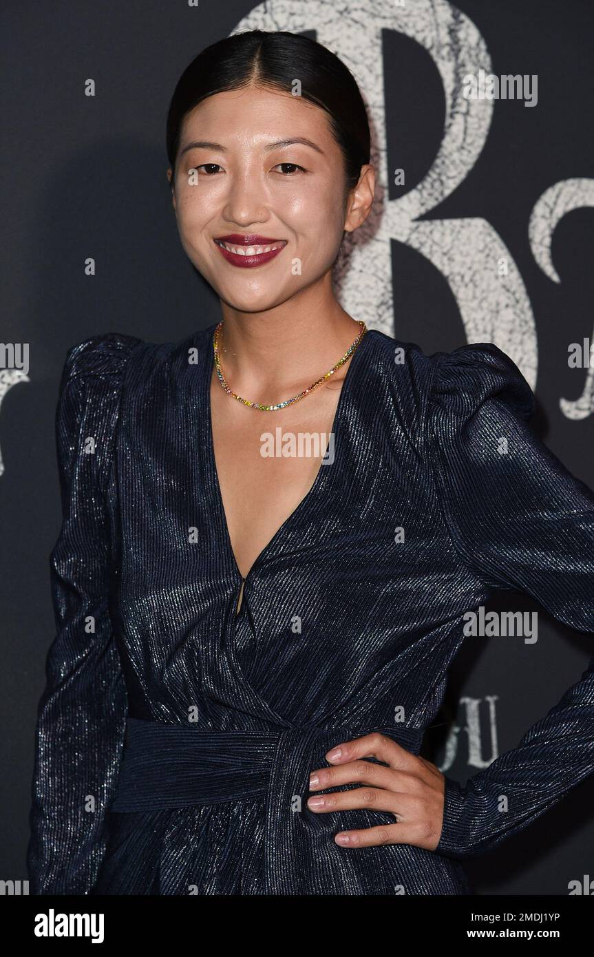 Eunice Jera Lee arrives at the LA premiere of "Blue Bayou" on Tuesday, Sept. 14, 2021, at the ...