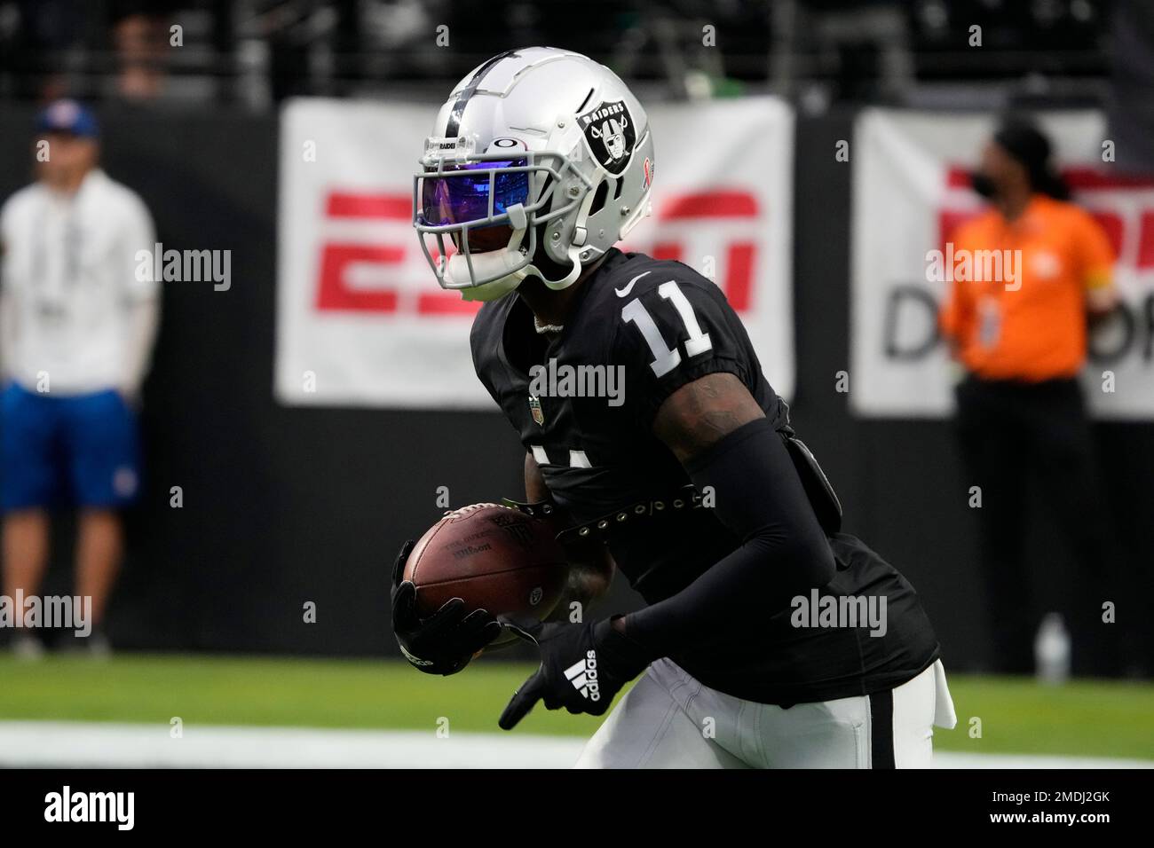 Las Vegas Raiders wide receiver Henry Ruggs III (11) during an NFL ...