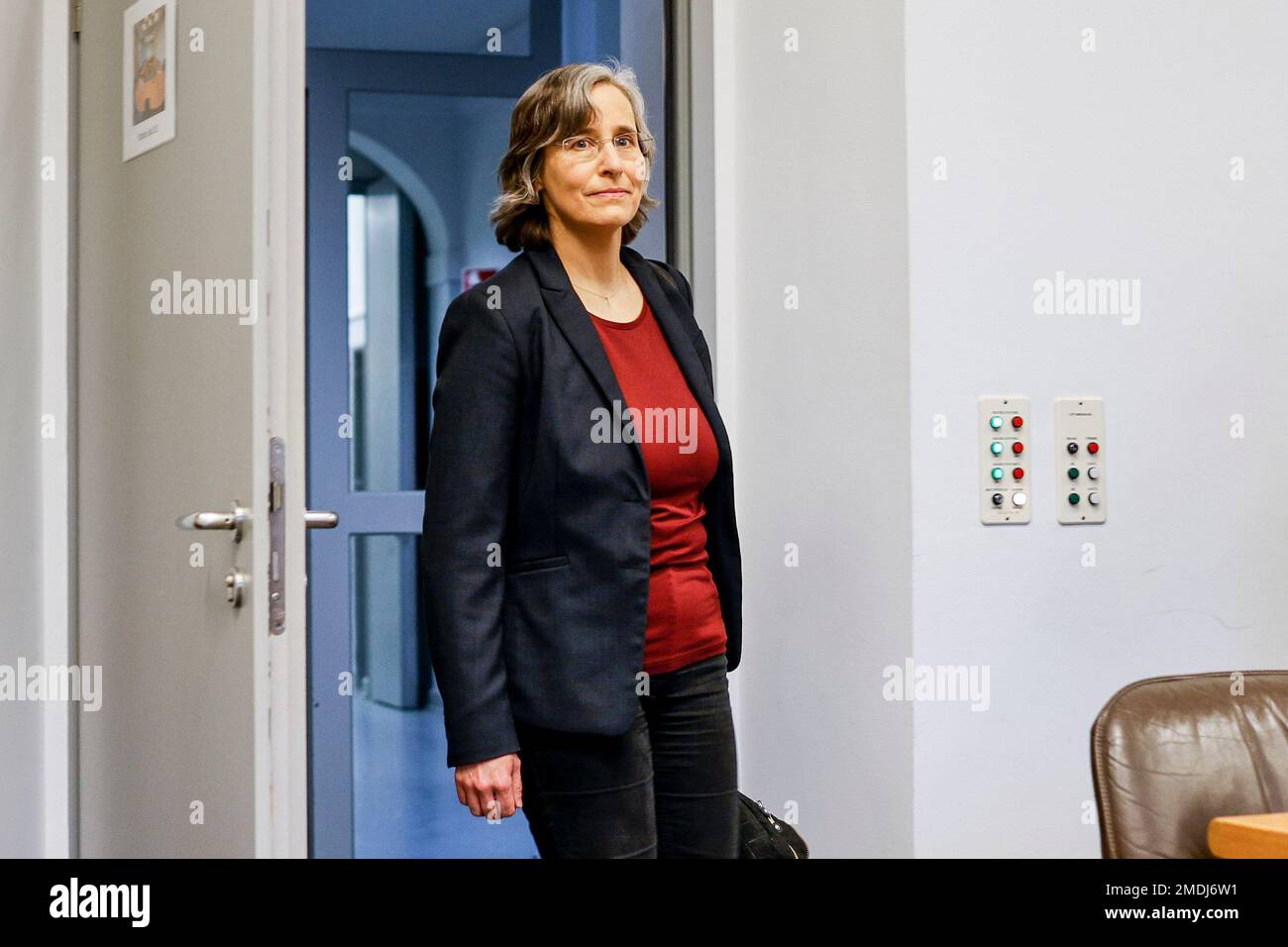 Kiel, Germany. 23rd Jan, 2023. Marit Hansen, data protection officer ...