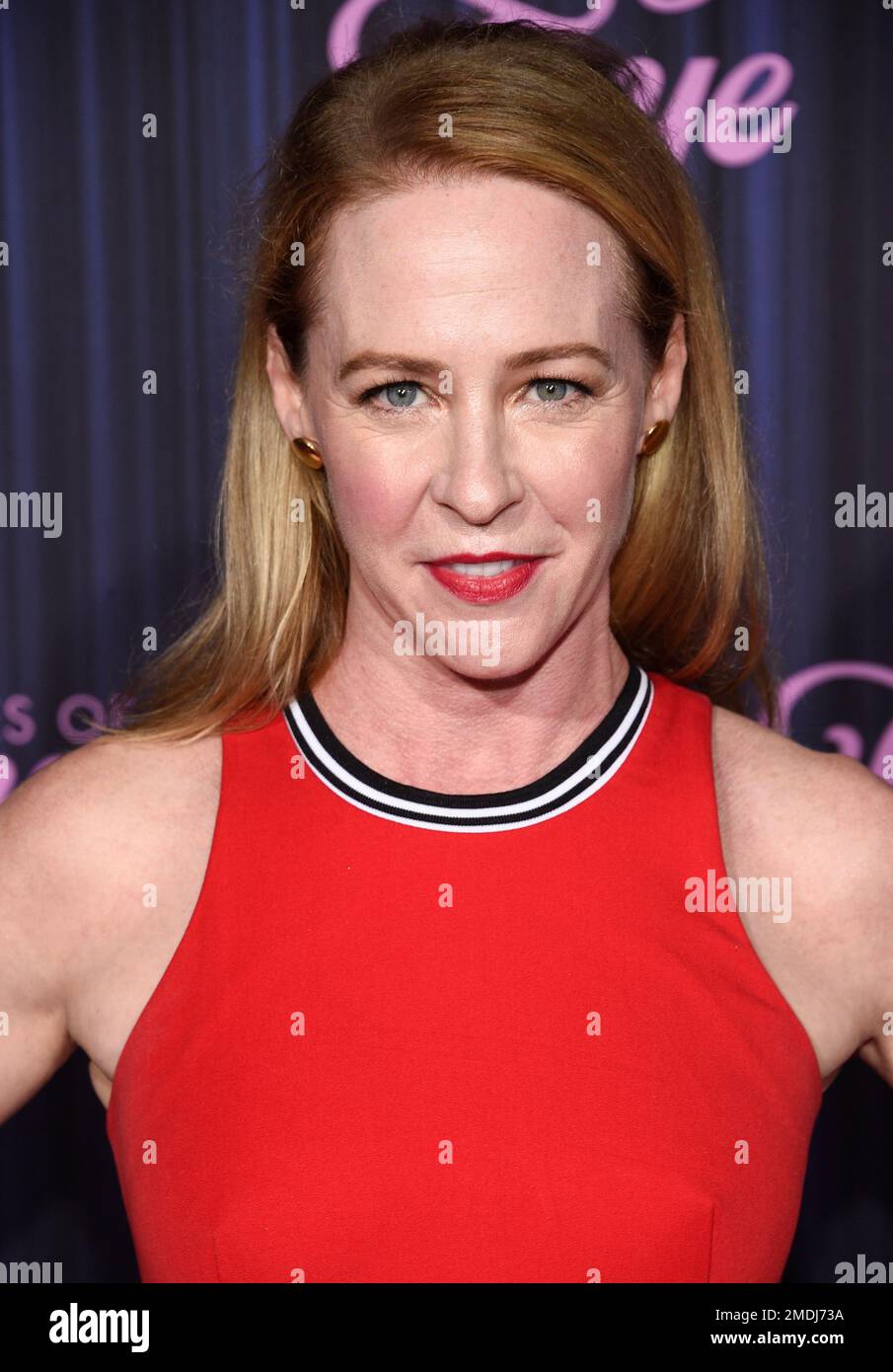Actress Amy Hargreaves attends the premiere of "The Eyes of Tammy Faye ...