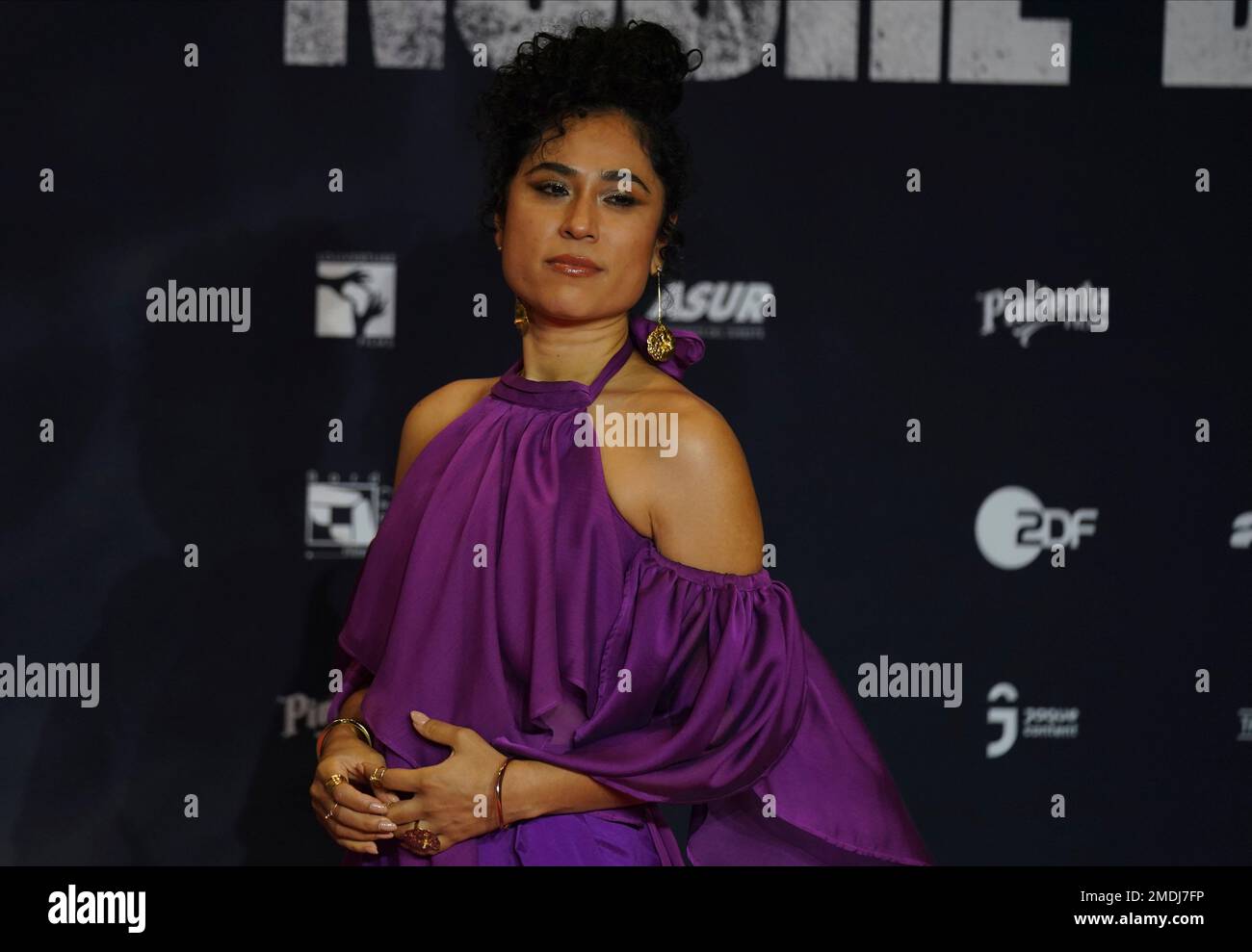 Mayra Batalla, actress of the Mexican film "Noche de Fuego" or Fire ...