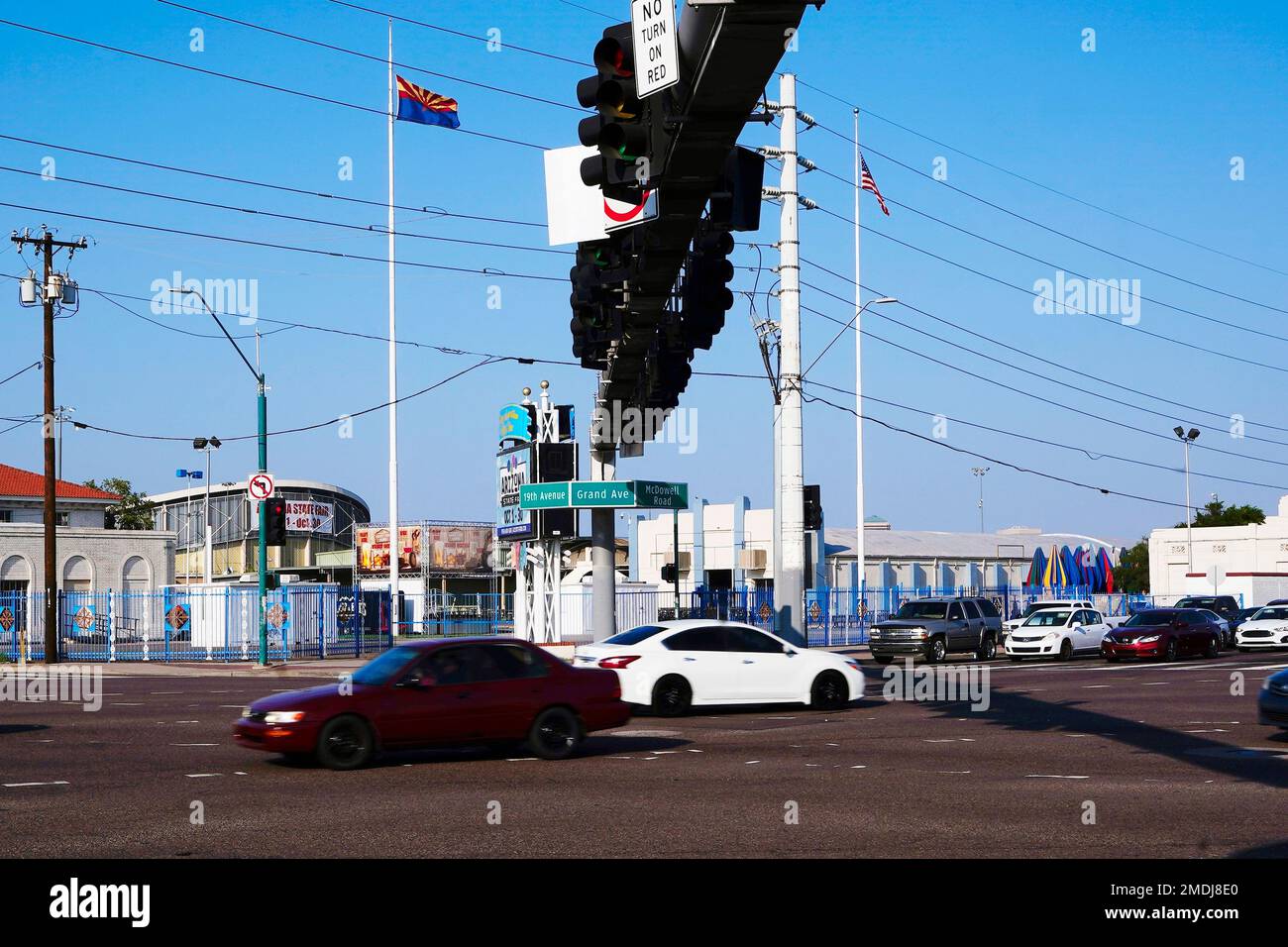 The intersection where the Arizona Independent Redistricting Commission ...