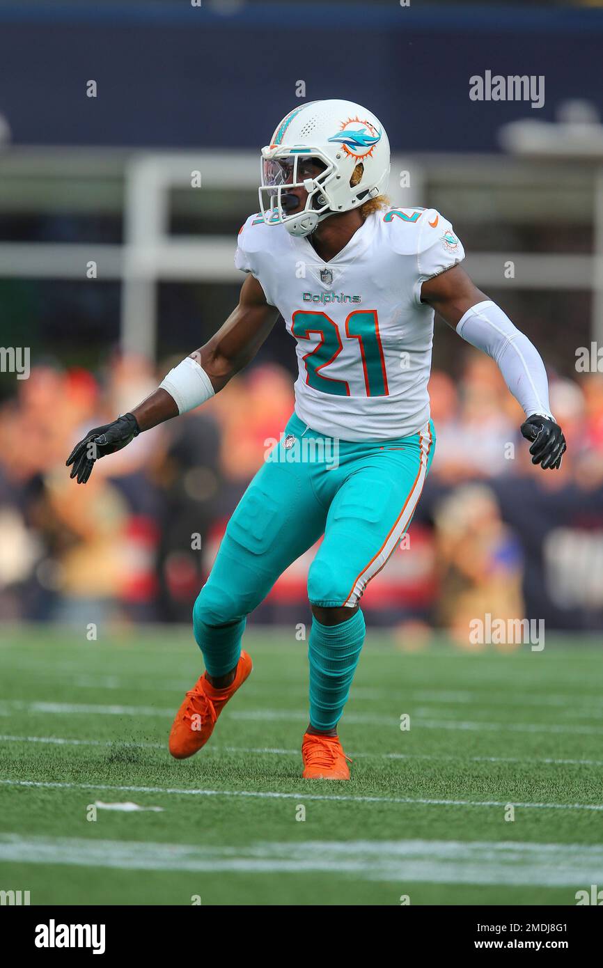 Miami Dolphins safety Eric Rowe (21) during the first half an NFL ...