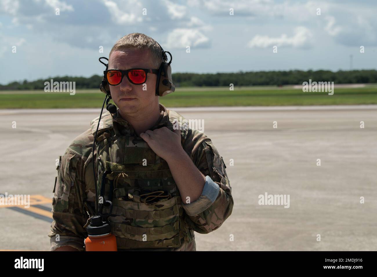 U.S. Air Force 1st Lt. Alex Conatser, 75th Fighter Generation Squadron ...