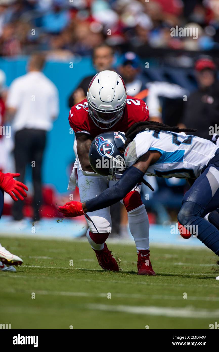 Tennessee Titans cornerback Janoris Jenkins (20) tackles Arizona ...