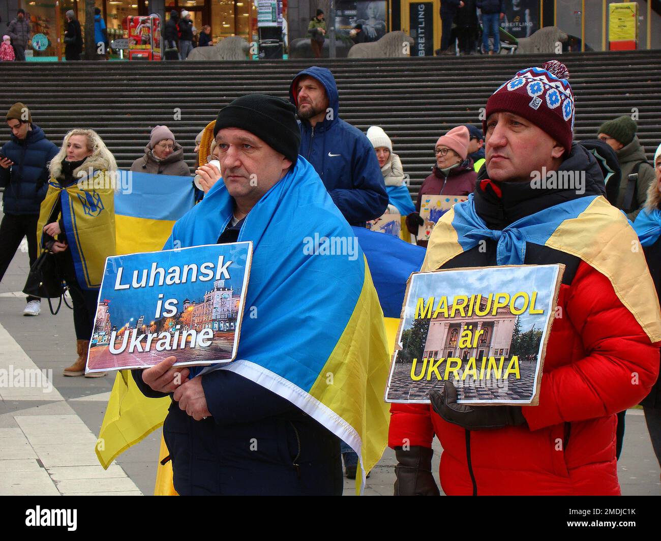 Stockholm, Sweden. 22nd Jan, 2023. STOCKHOLM, SWEDEN - JANUARY 22, 2023 ...