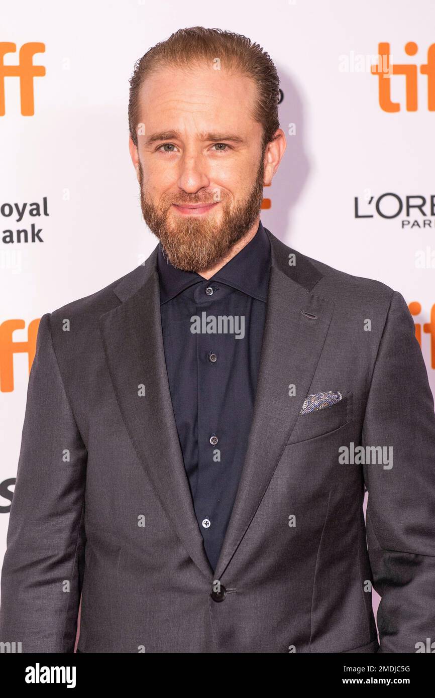 Actor Ben Foster seen at the world premiere of "The Survivor" at the ...