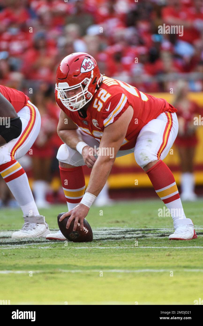 Kansas City Chiefs center Creed Humphrey during the second half of an ...