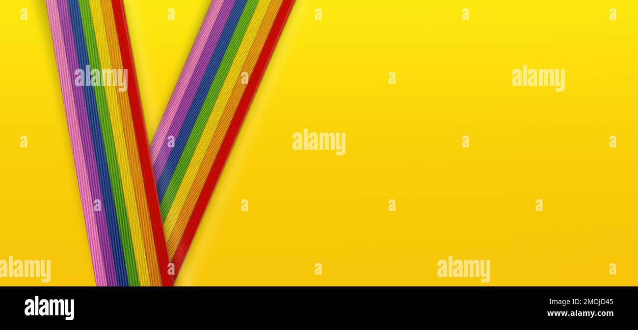 lgbt diversity rainbow background, yellow wallpaper, stripes line v ...