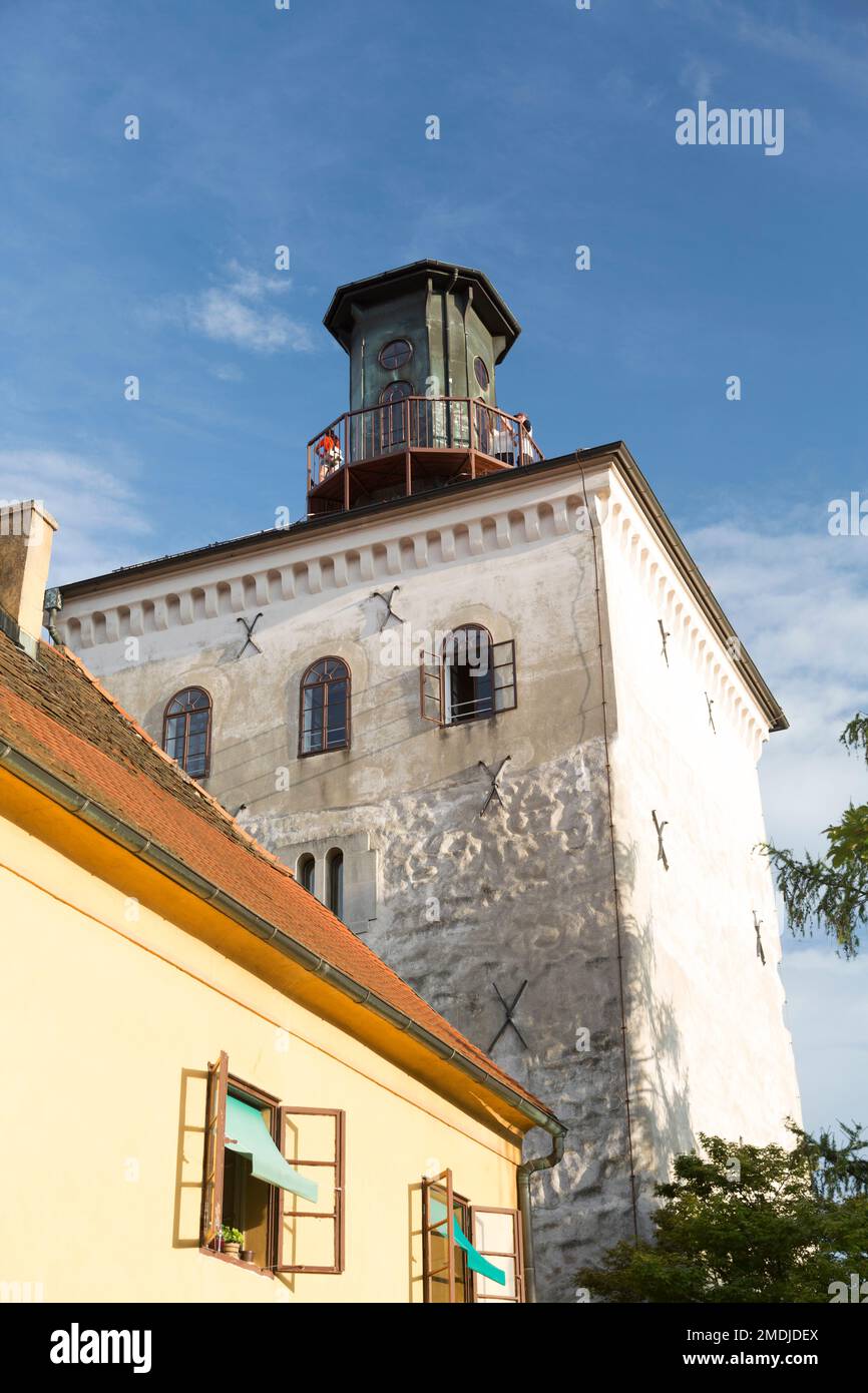 Croatia, Zagreb, Lotrscak tower Stock Photo - Alamy