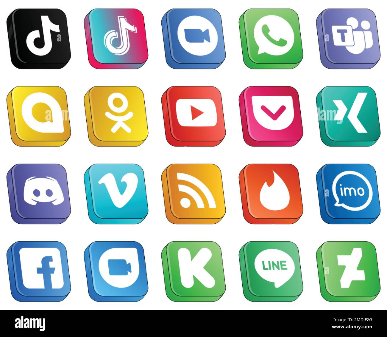 3d microsoft logo Stock Vector Images - Alamy