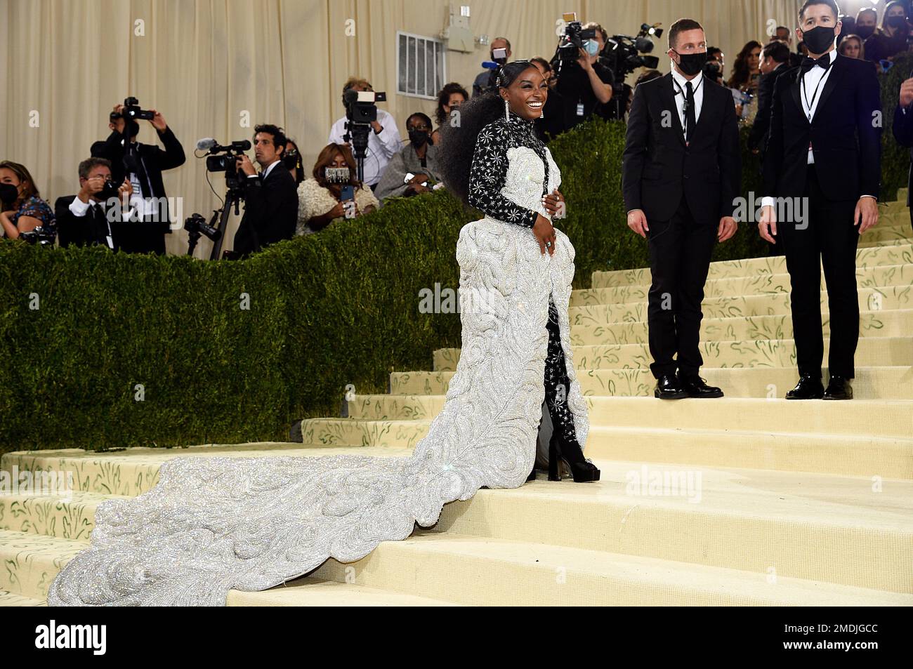 Simone Biles attends The Metropolitan Museum of Art's Costume Institute ...