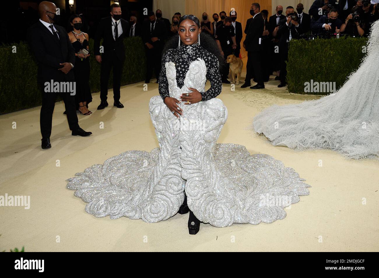 Simone Biles attends The Metropolitan Museum of Art's Costume Institute ...