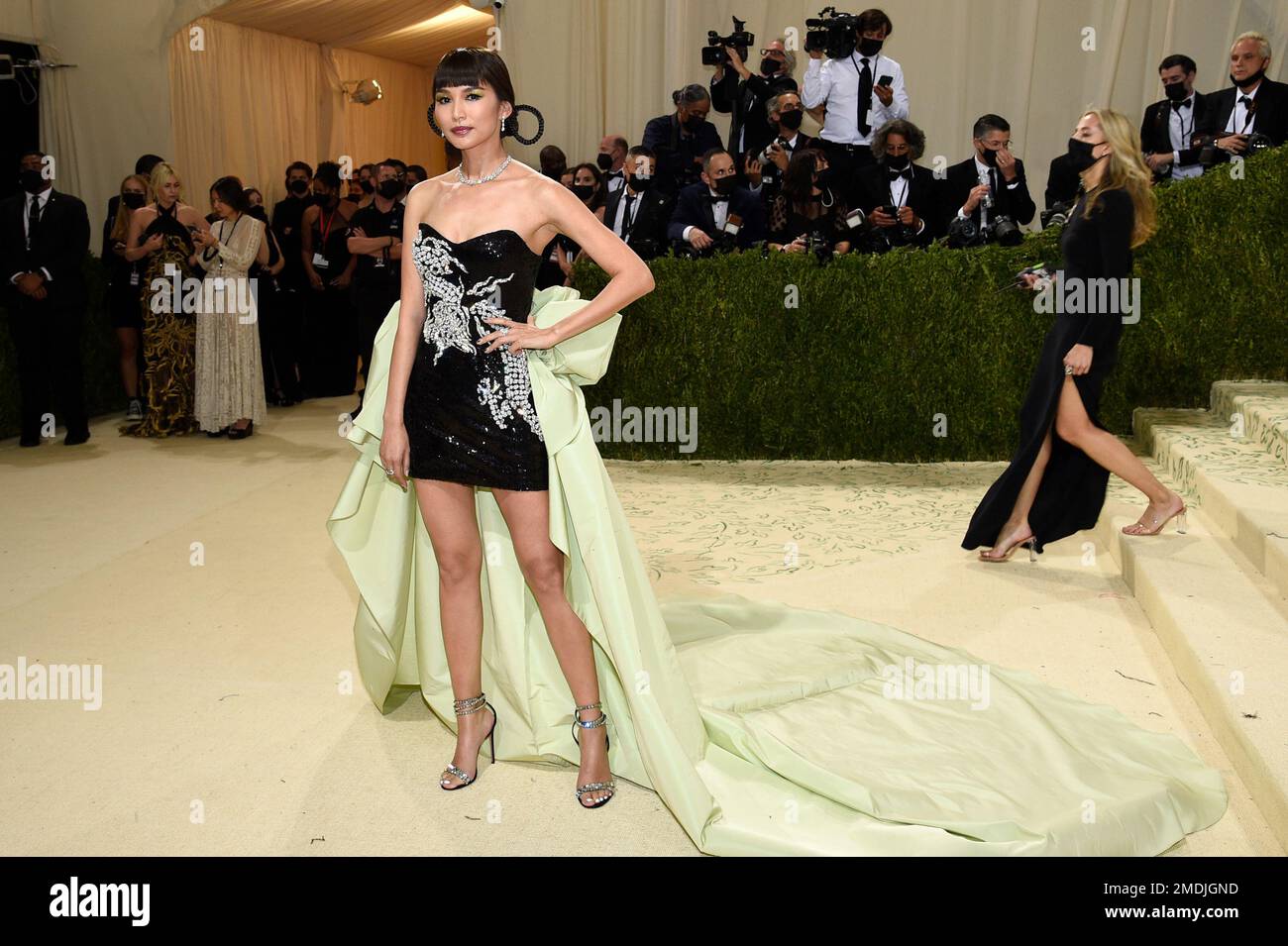 Gemma Chan attends The Metropolitan Museum of Art's Costume Institute ...