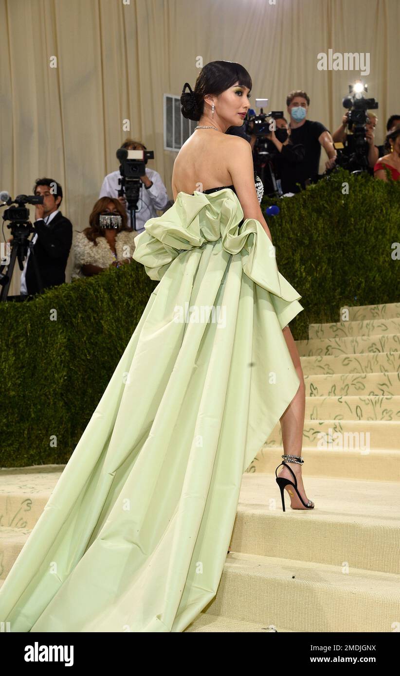 Gemma Chan attends The Metropolitan Museum of Art's Costume Institute ...