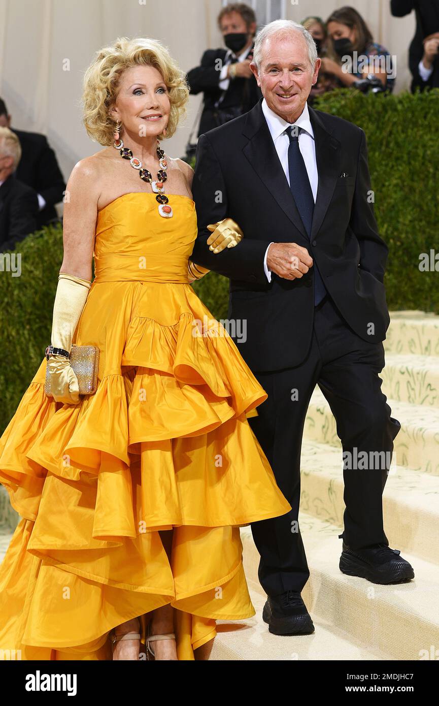Christine Hearst Schwarzman, left, and Stephen A. Schwarzman attend The ...