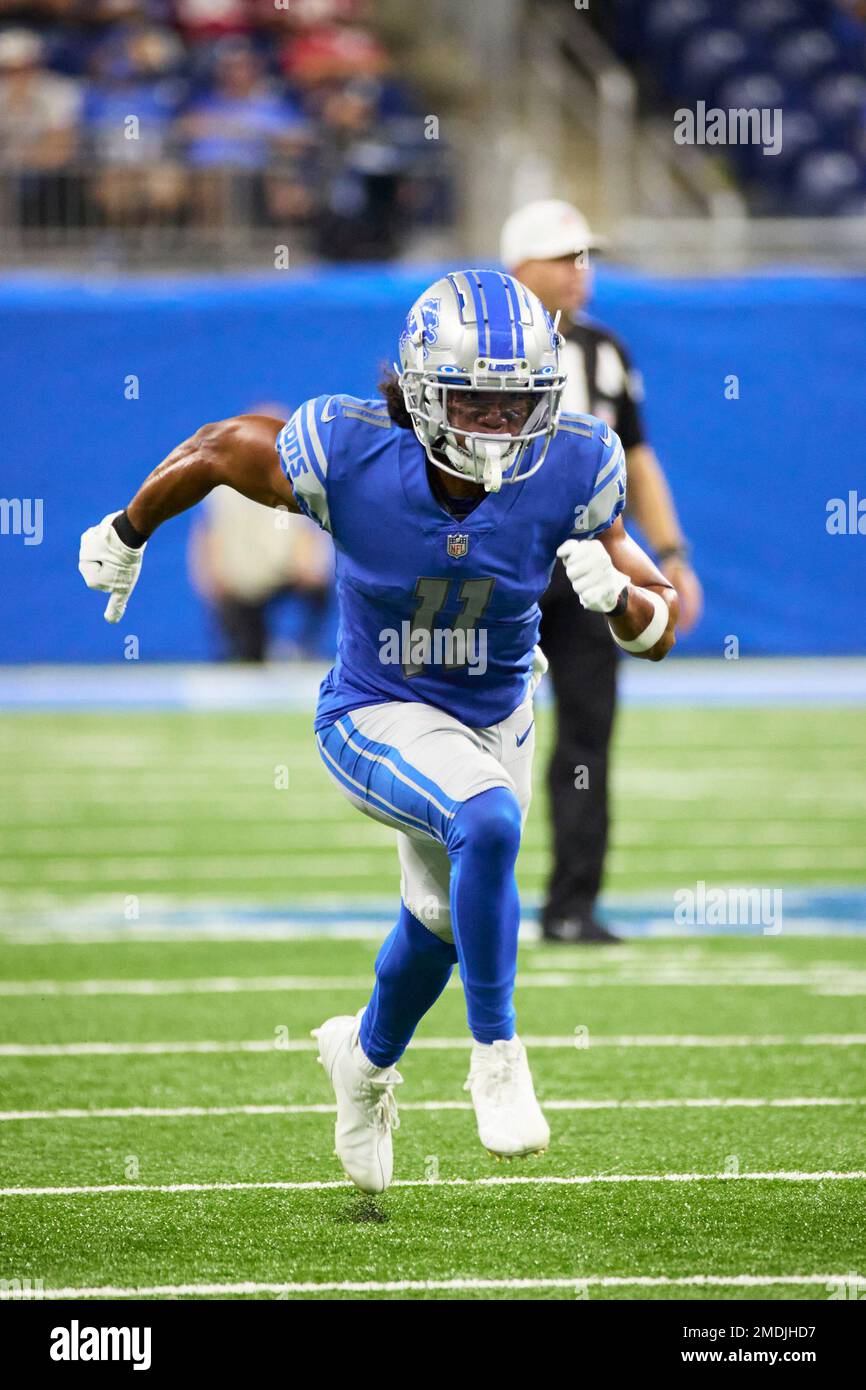 Detroit Lions wide receiver Kalif Raymond (11) in action against the ...