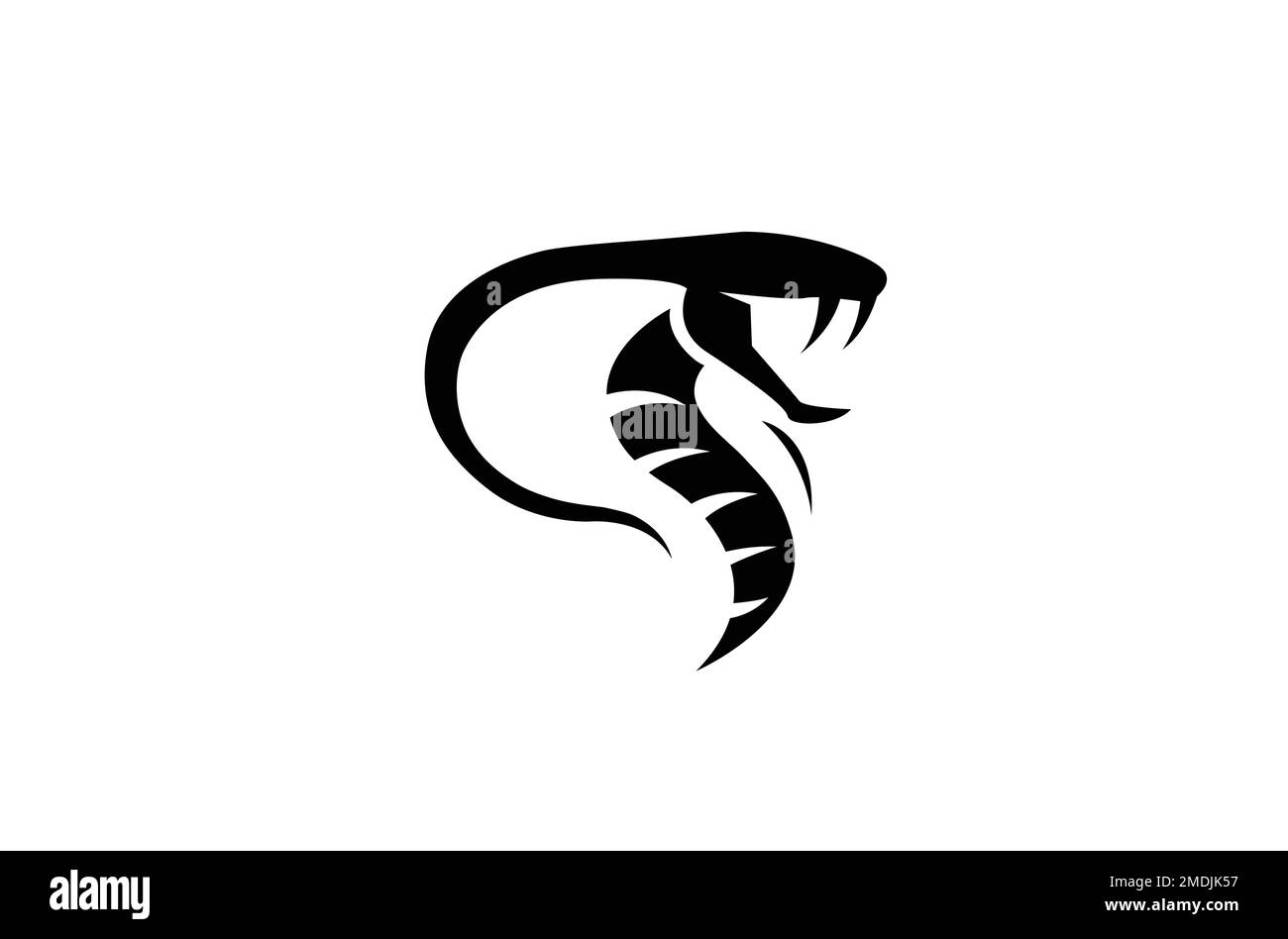 Creative Serpent Cobra Head Logo Design Vector Symbol Illustration ...