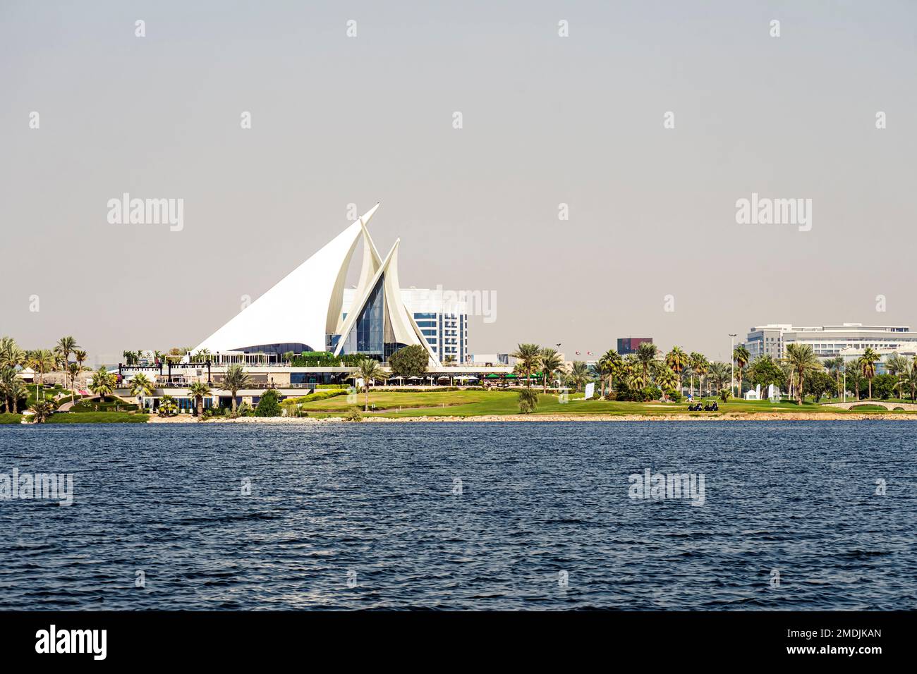 Dubai, UAE. November 25, 2022: The Dubai Creek Golf Yacht Club ...