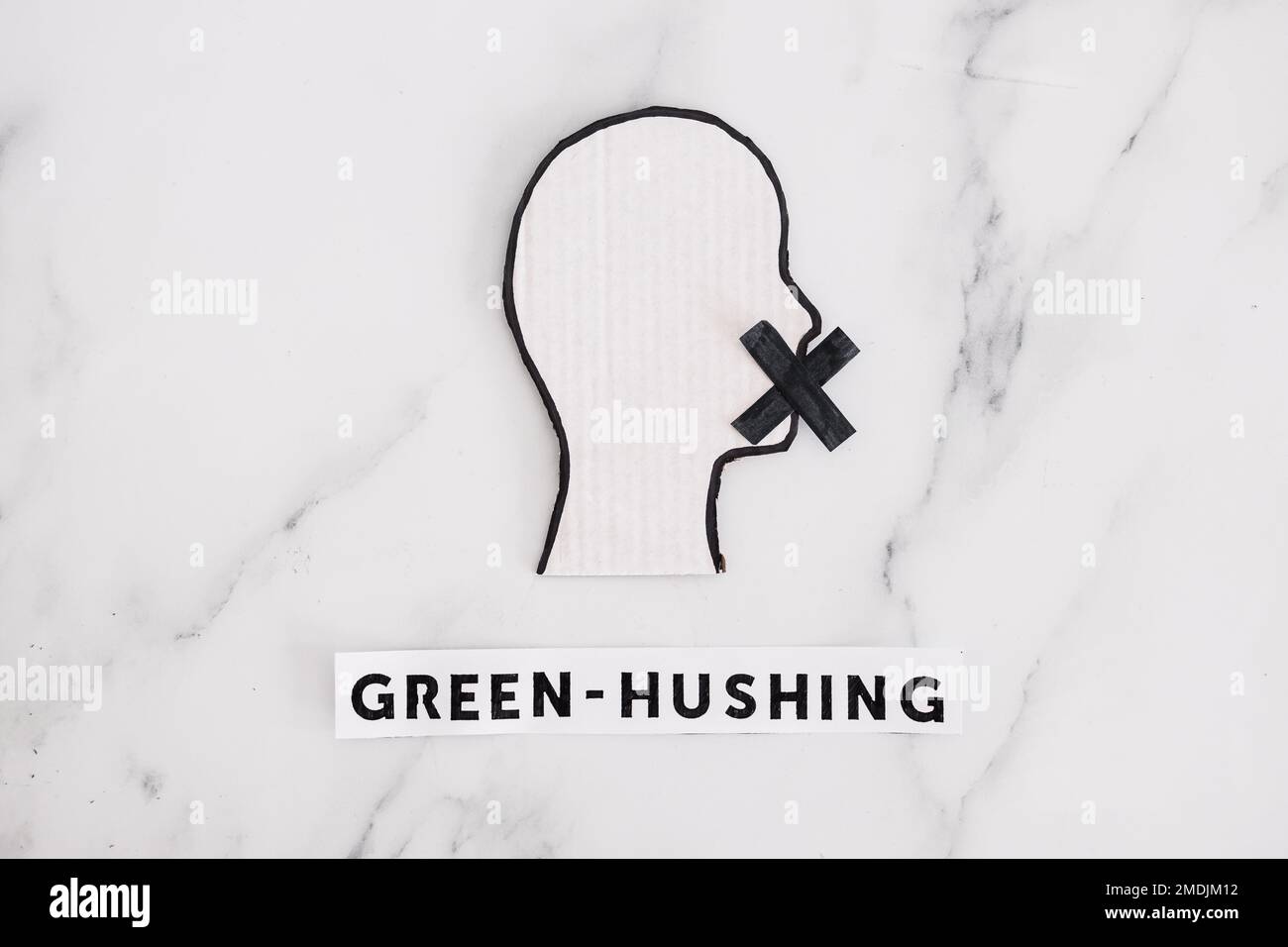 green-hushing concept about companies staying silent about their ...