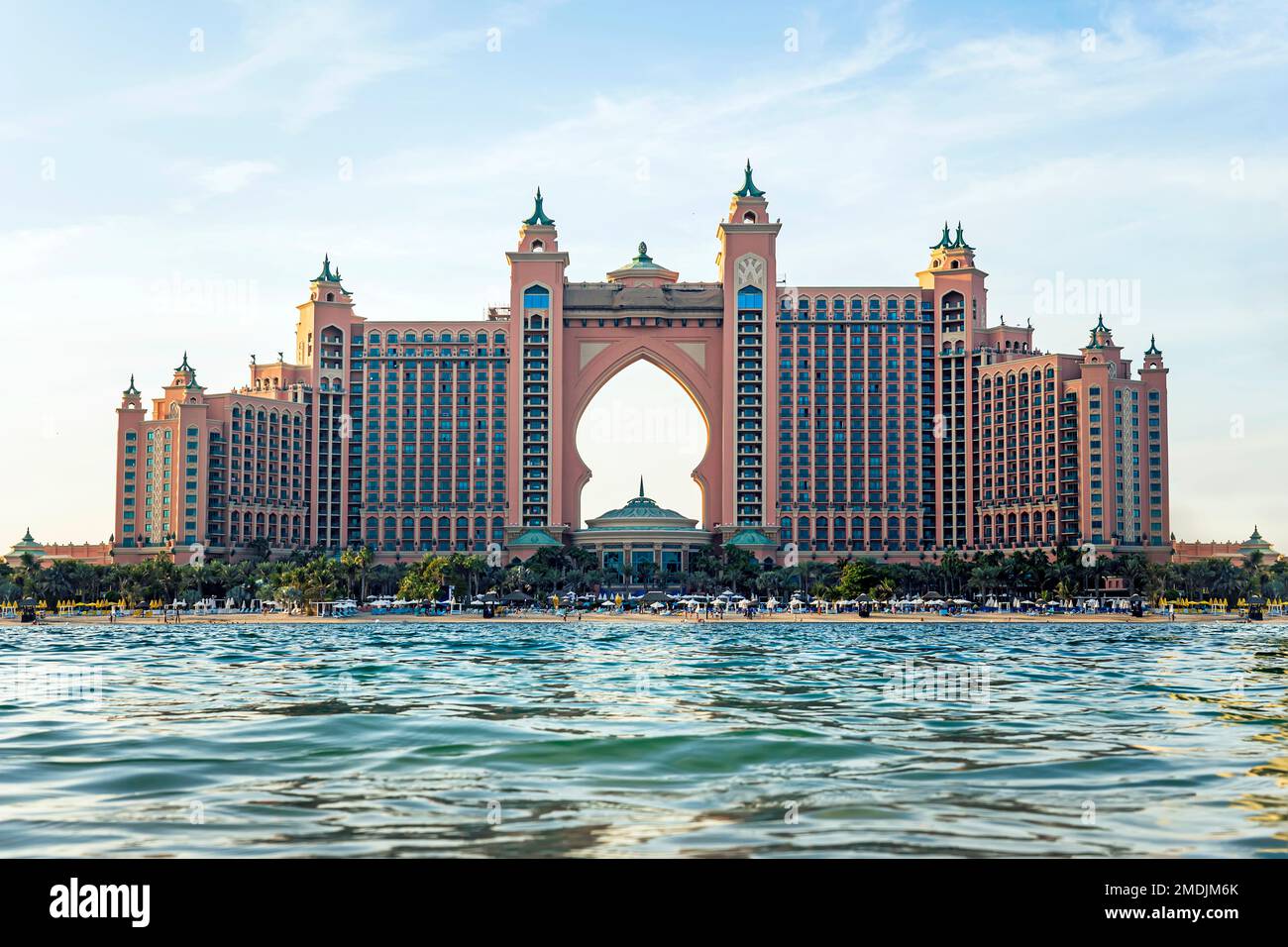 Panorama of Atlantis the Palm is a luxury 5 star hotel in Dubai, UAE ...
