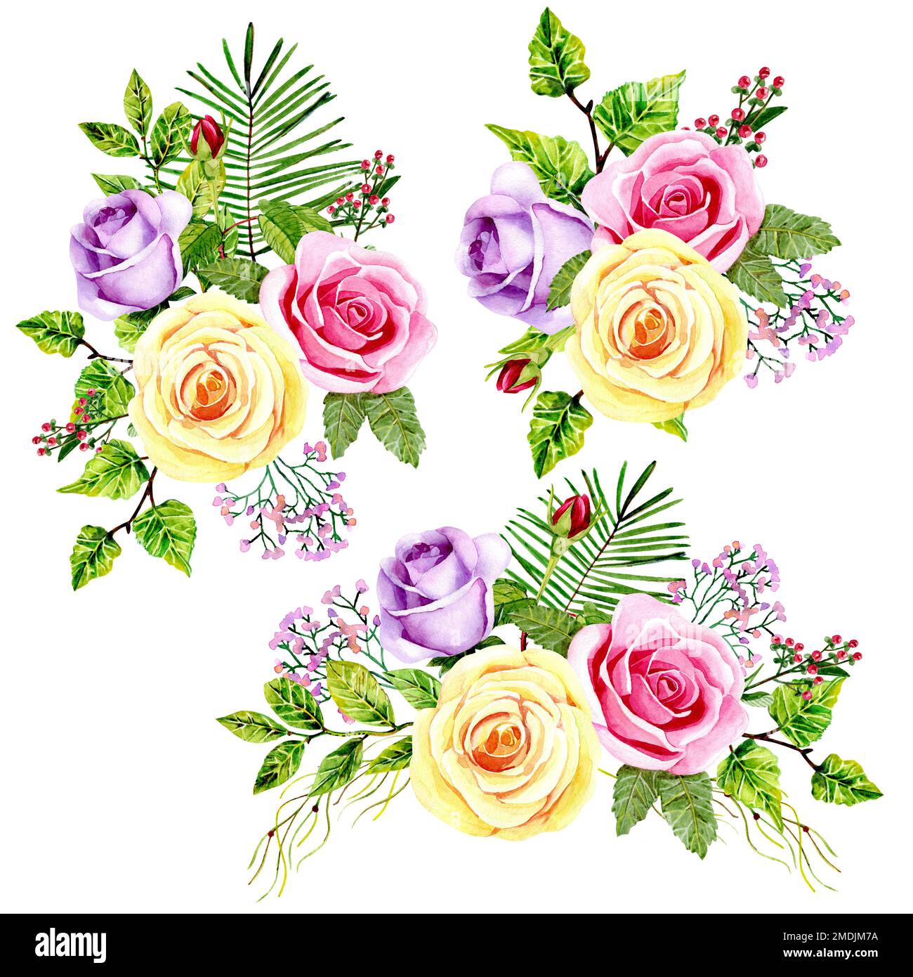 bouquets of roses Stock Photo - Alamy
