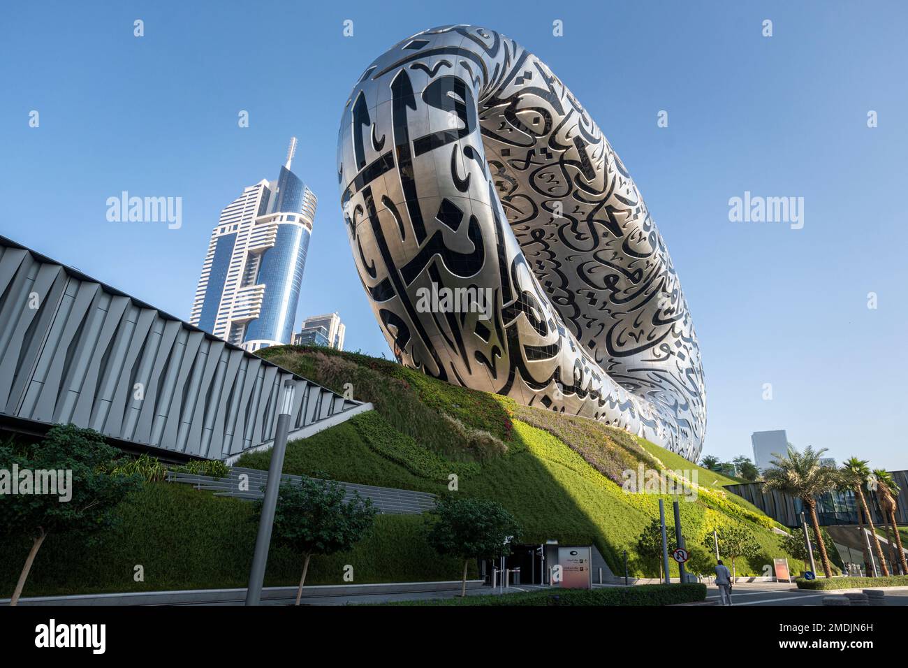 Dubai, UAE , United Arab Emirates. November 28th, 2022. Egg shape ...
