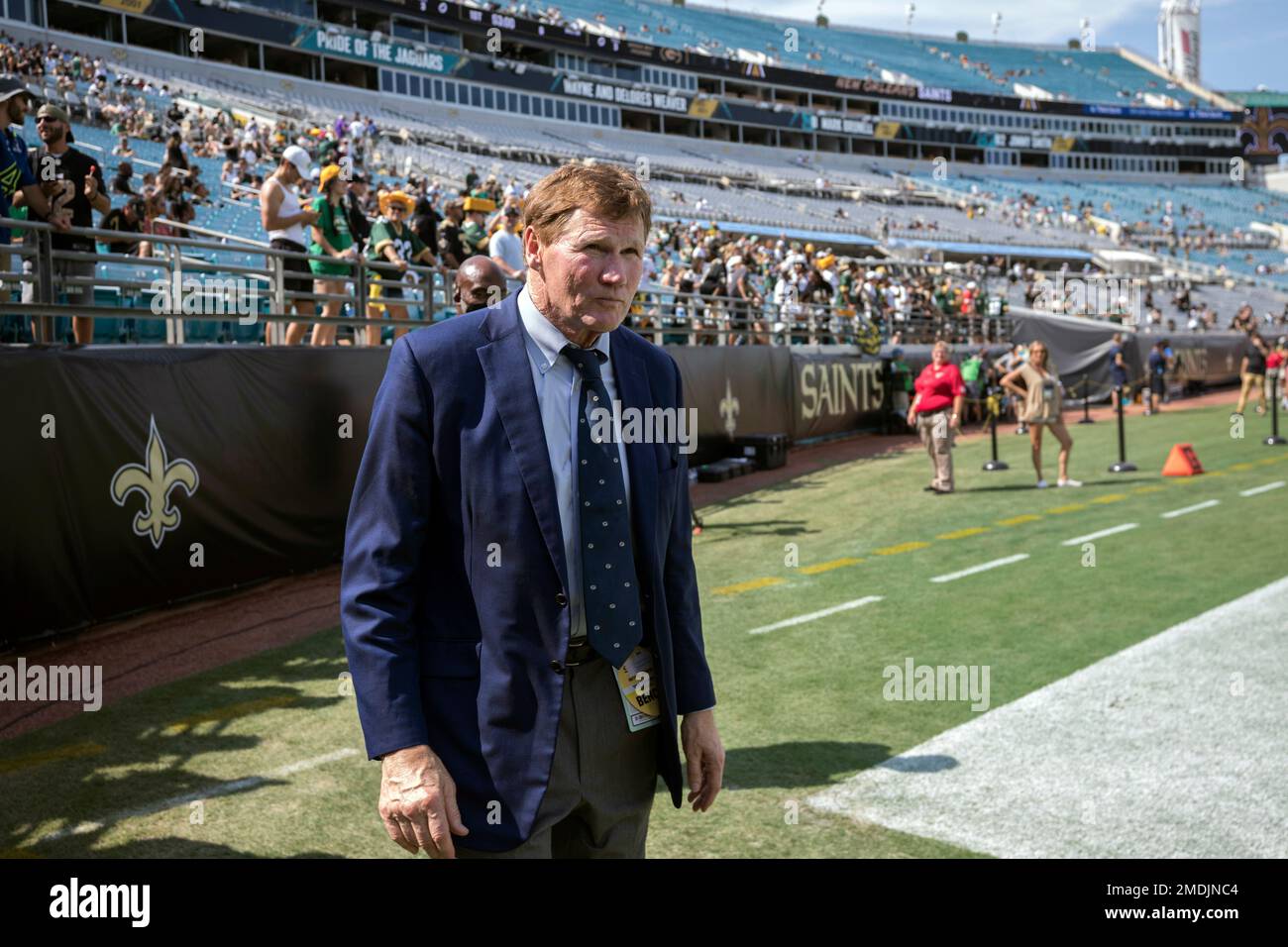 Green Bay Packers President, Chairman and CEO Mark H. Murphy walks the ...