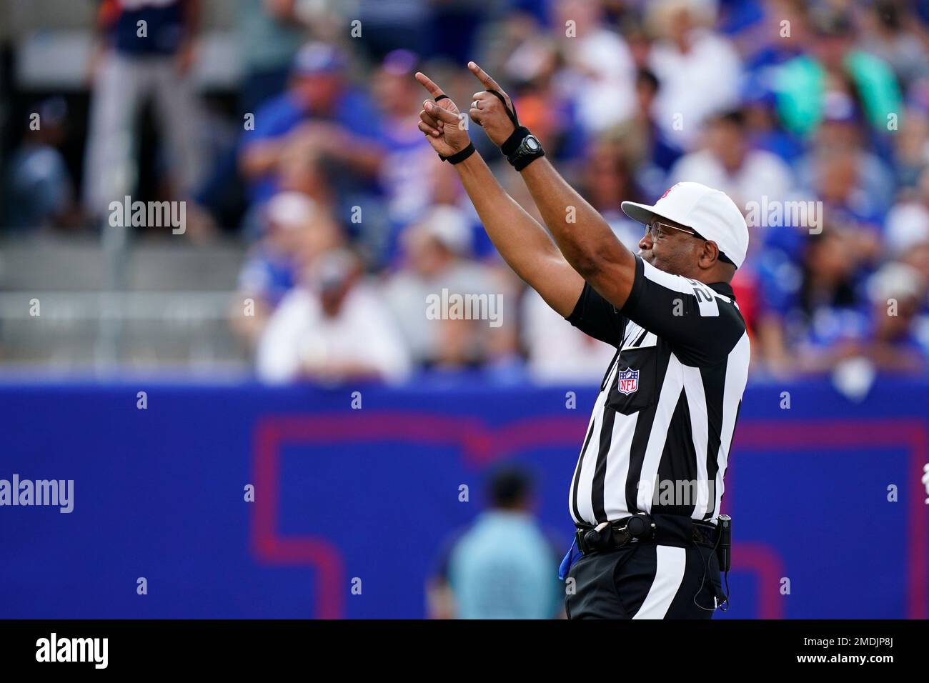 Referee Ron Torbert (62) in action during an NFL football game between ...