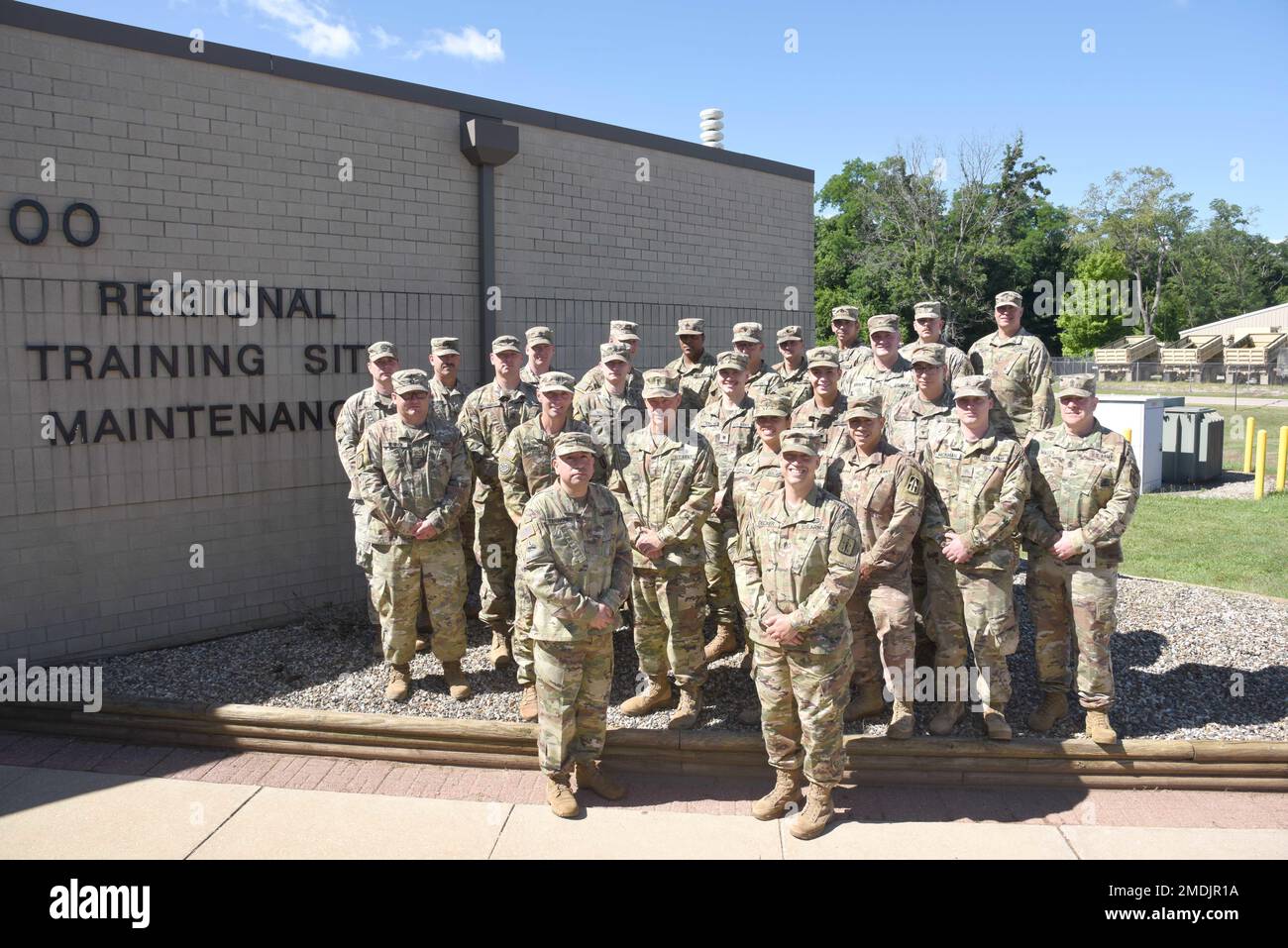 U.S. Army Command Sgt. Maj. Jason Decker (front right), 15th Ordnance ...