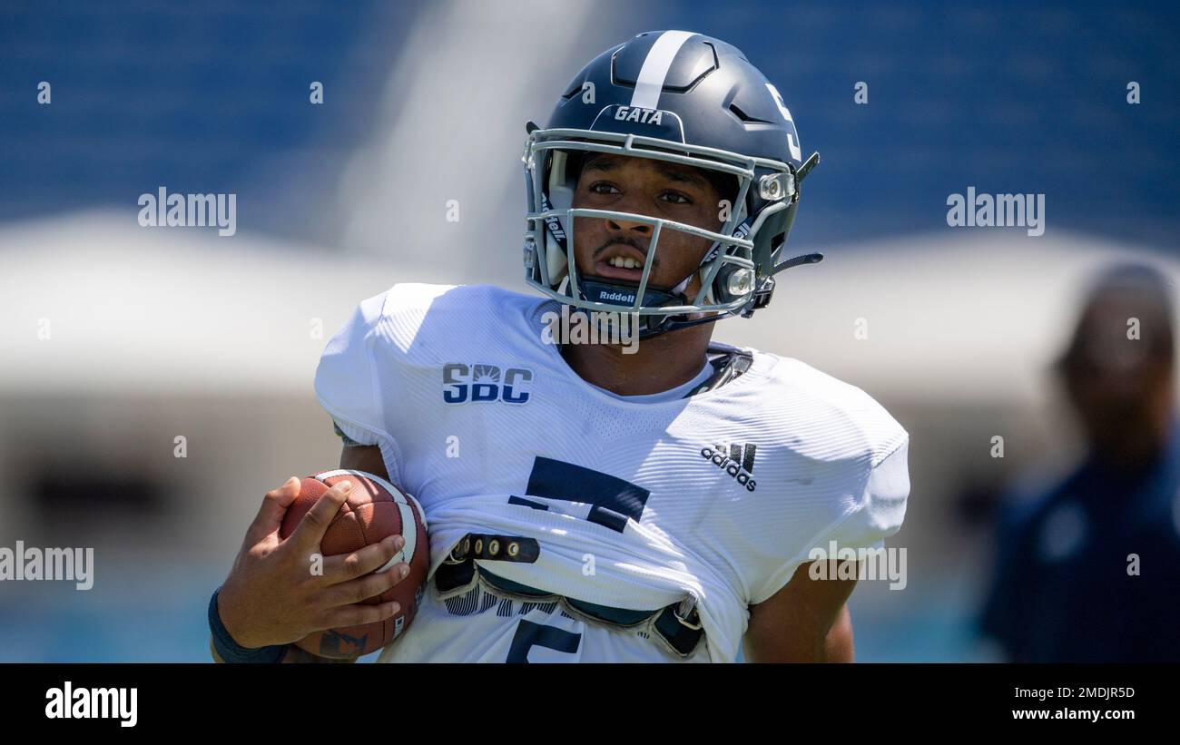 Georgia Southern running back Amare Jones (5) during an NCAA football ...