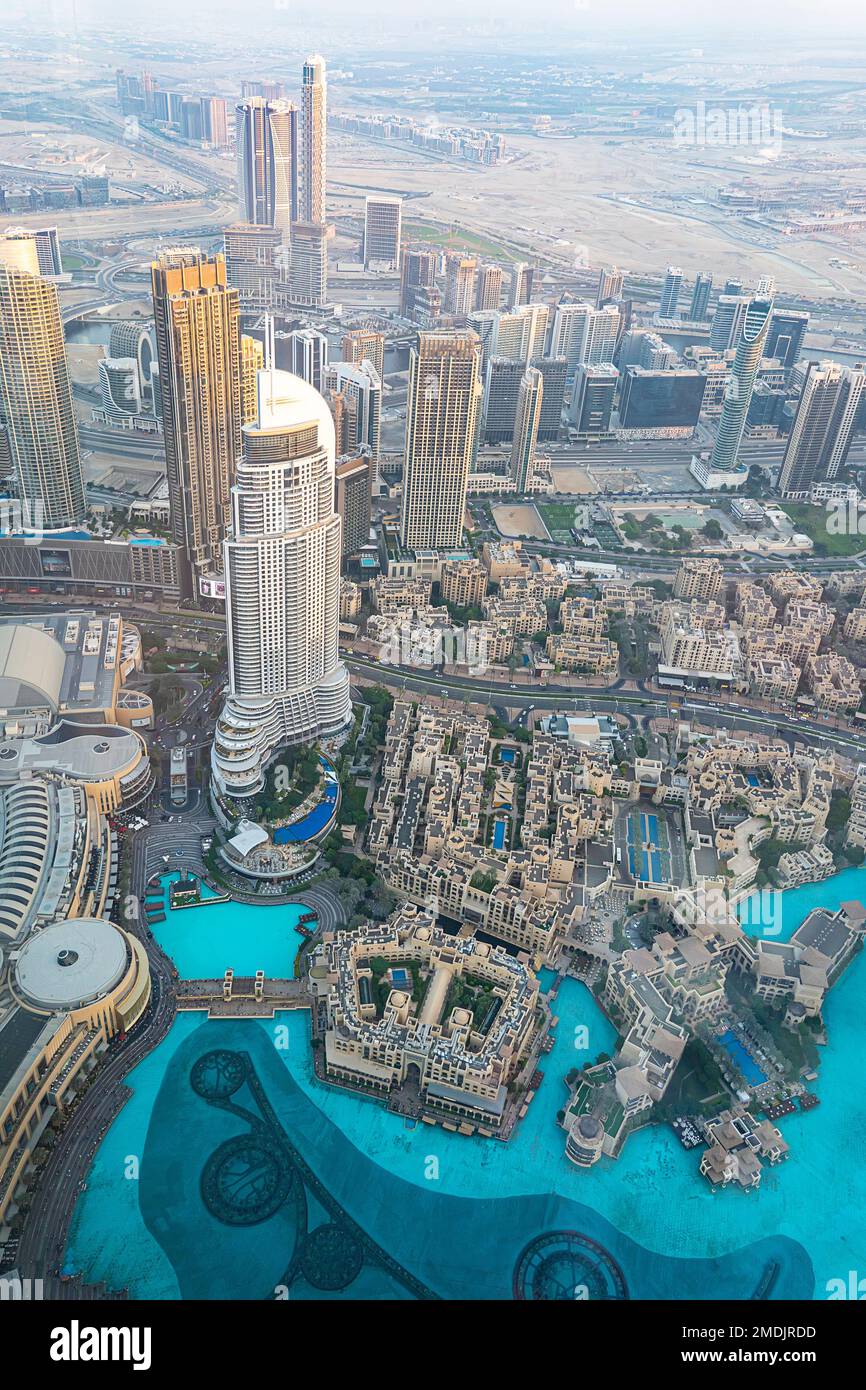 Dubai, UAE , United Arab Emirates. November 28th, 2022. Dubai Fountains ...
