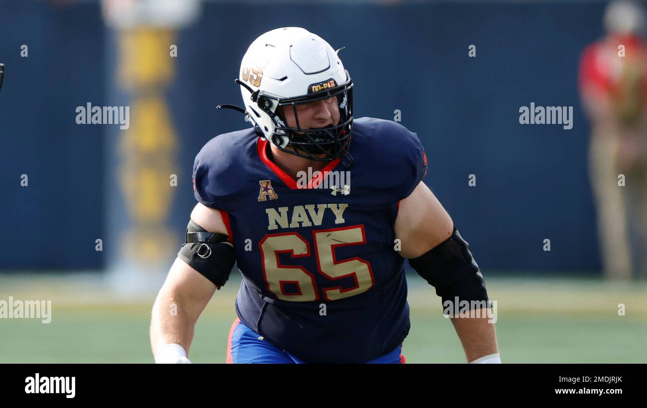Navy's Nick Bernacchi competes against Air Force during an NCAA ...