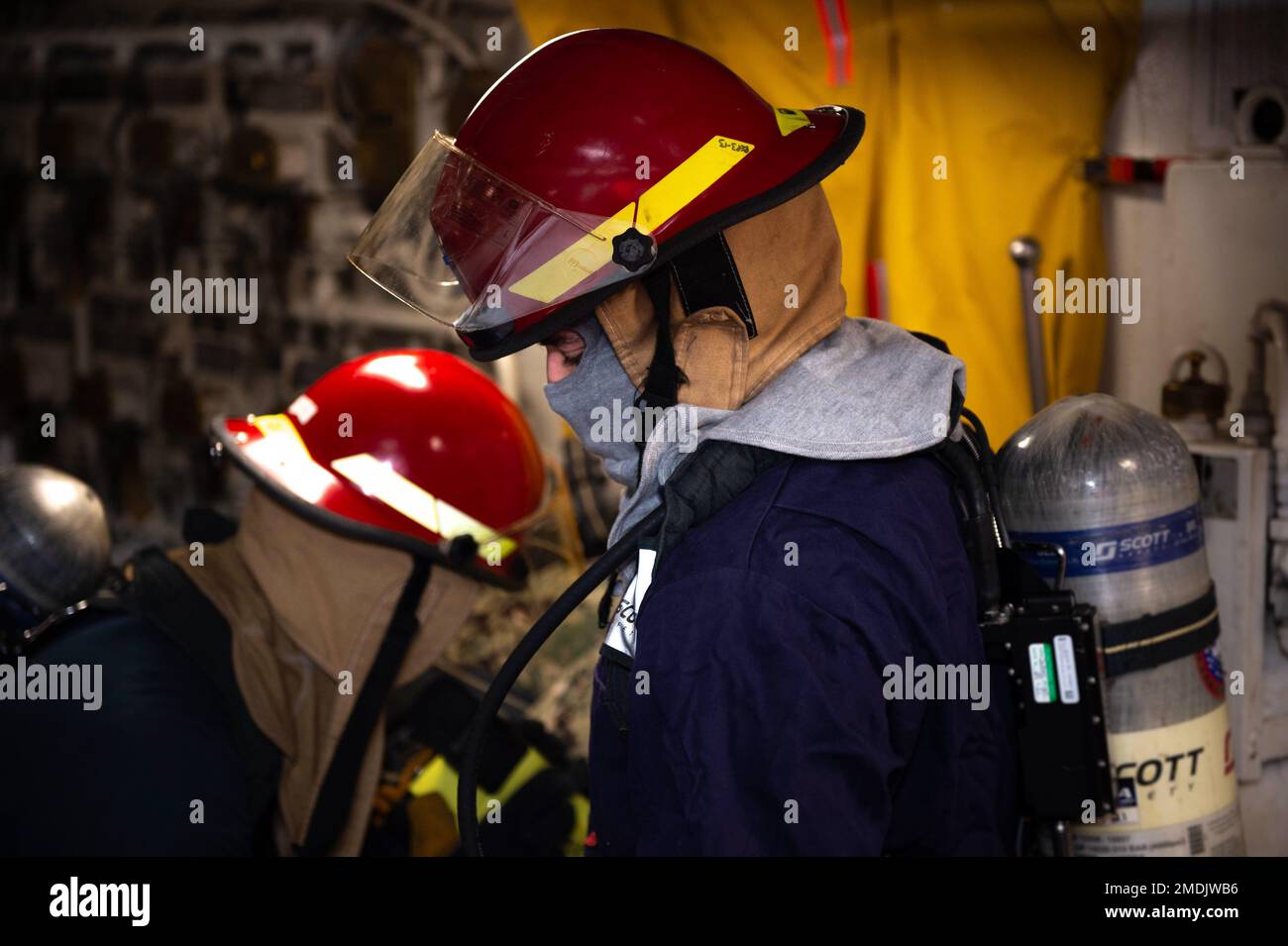 220725-N-HS181-1008 SAN DIEGO (July 25, 2022) Damage Controlman Fireman ...