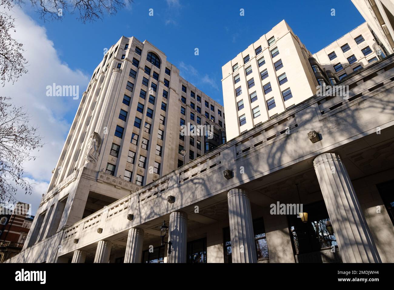 The Adelphi, John Adam Street, London WC2. Art Deco, constructed ...