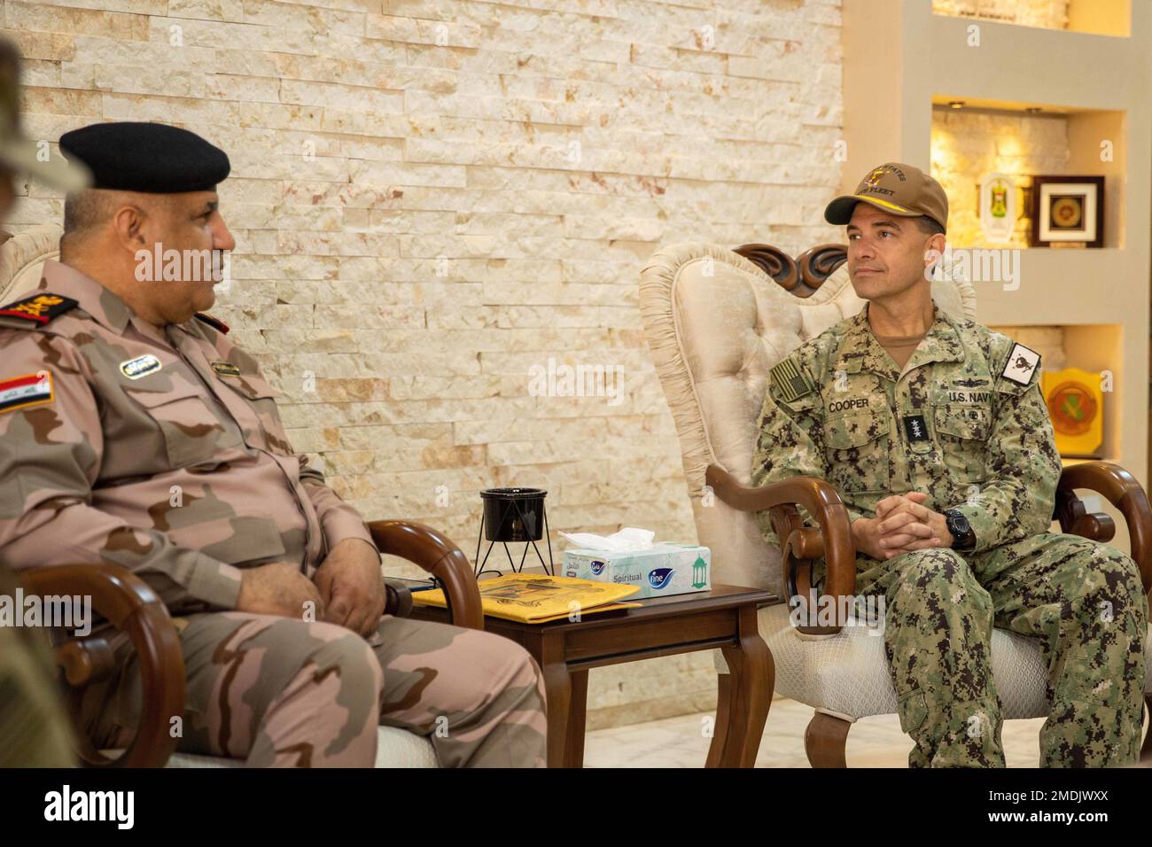 Vice adm brad cooper hi-res stock photography and images - Alamy