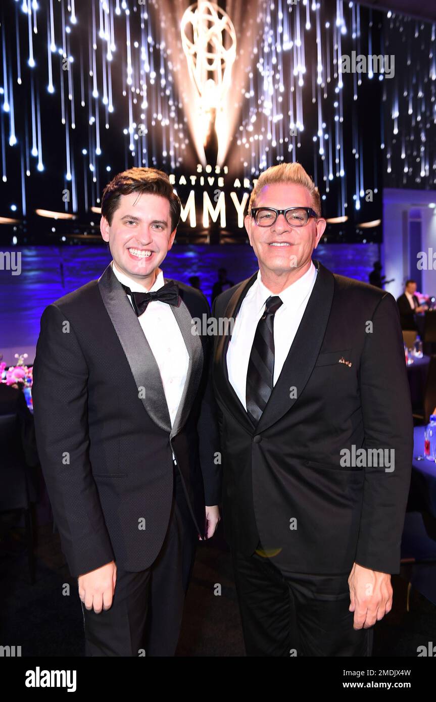 Nick Bolton, left, and Howard Meltzer attend the third ceremony of the ...