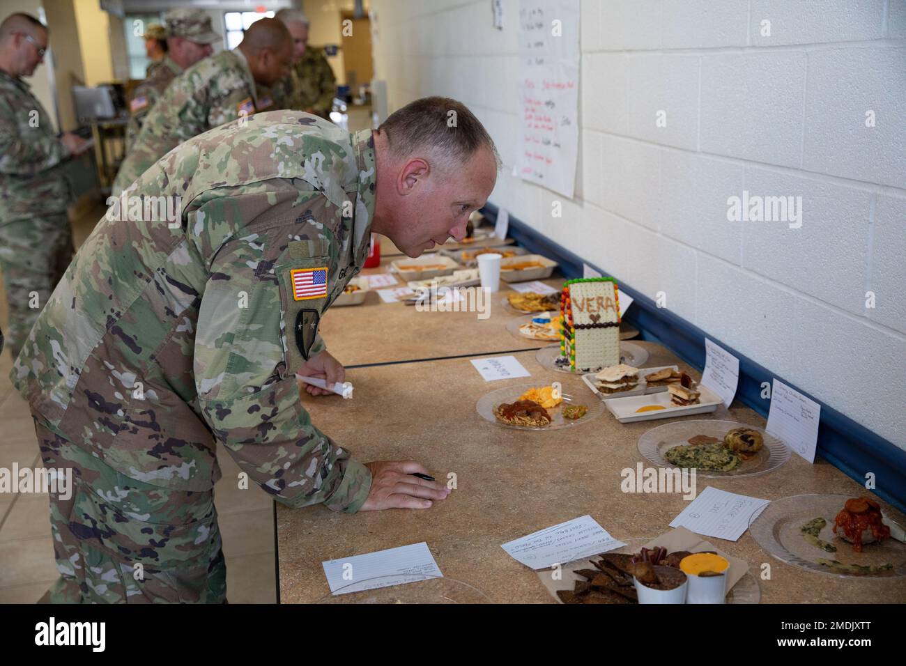 U. S. Army Brig. Gen. Robert Hughes, the Assistant Adjutant General of ...