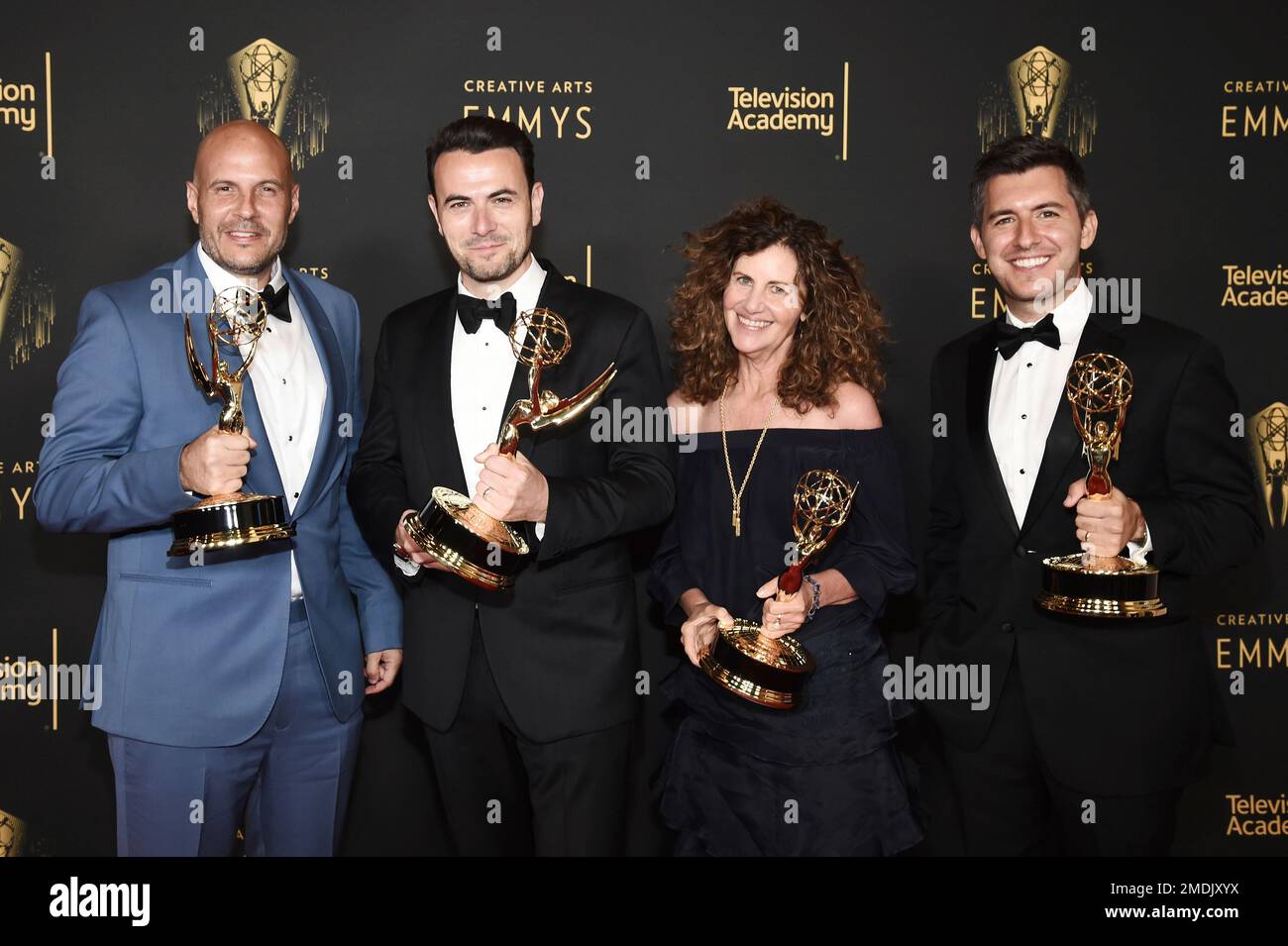 Eric Pankowski, from left, Ben Winston, Sheila Rogers and David Young ...