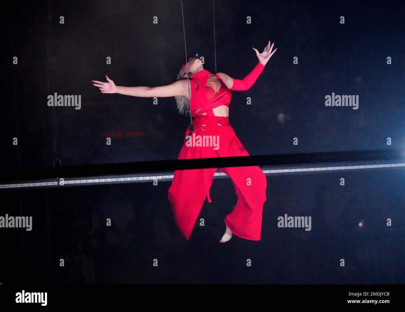 Doja Cat performs at the MTV Video Music Awards at Barclays Center on ...